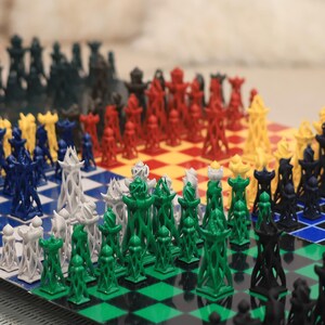Made in USA Luxury Chess Set Custom - Etsy