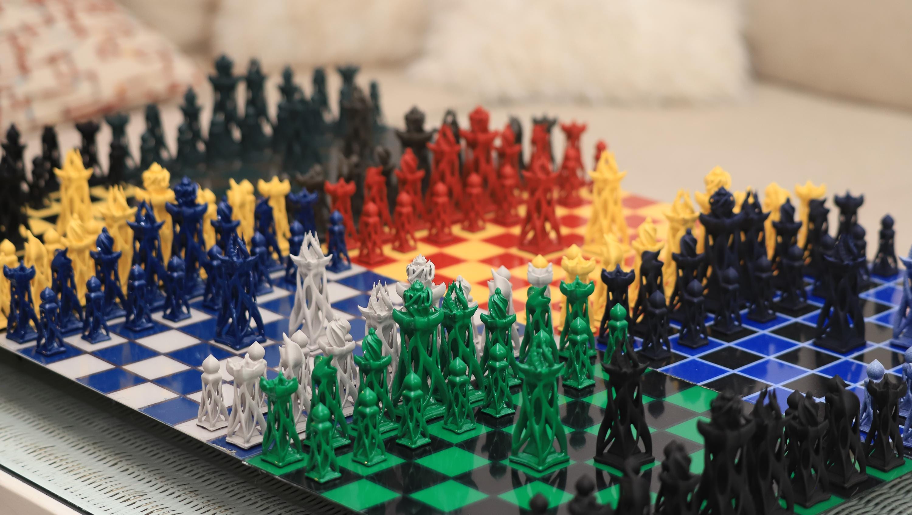 Made in USA Luxury Chess Set Custom - Etsy