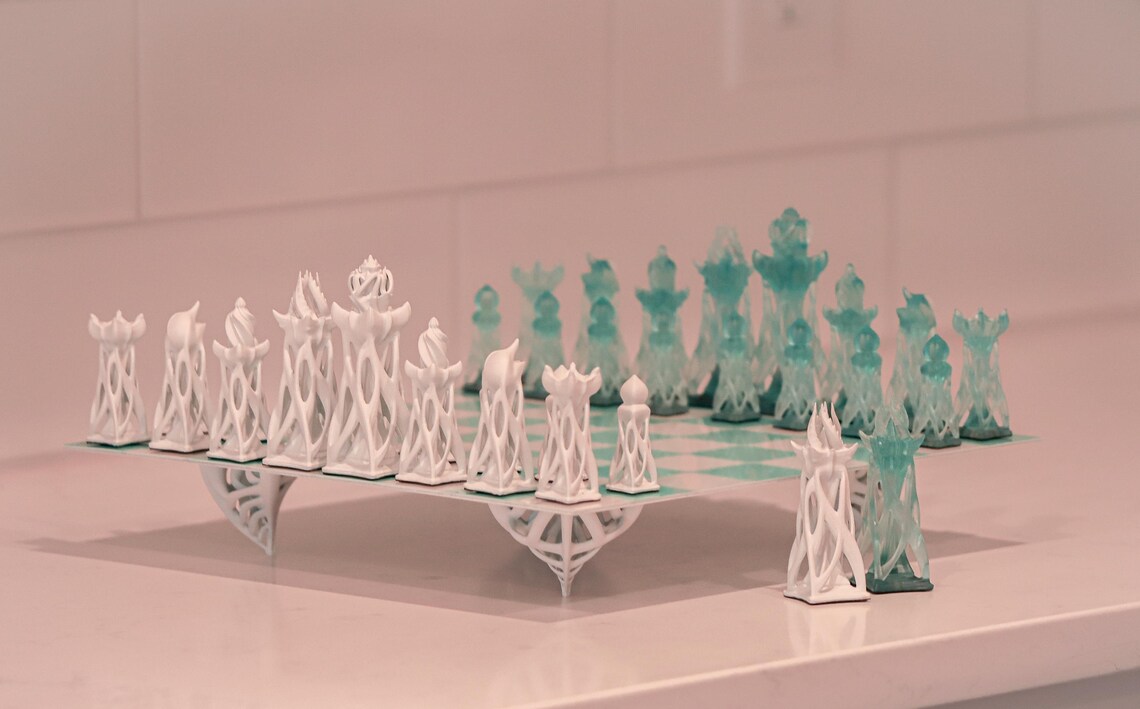 Made in USA Luxury Chess Set Custom - Etsy