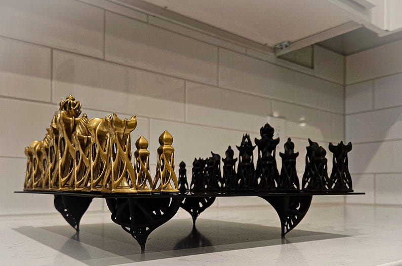 Made in USA Luxury Chess Set Custom - Etsy