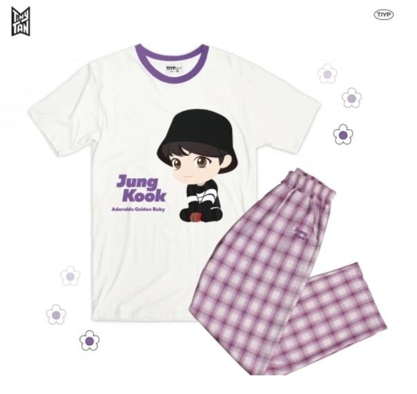 BTS Tiny Tan Pajamas - Etsy
