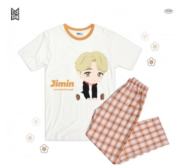 BTS Tiny Tan Pajamas - Etsy