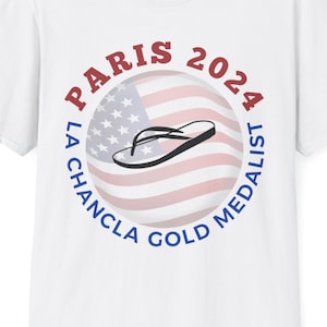 La Chancla Gold Medal Tee - Etsy
