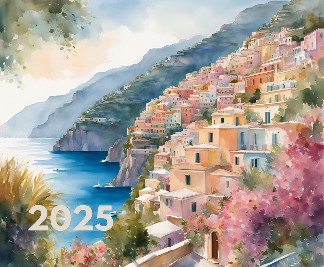 Europe Calendar, Calendar 2025, Travel Calendar, Monthly Calendar ...