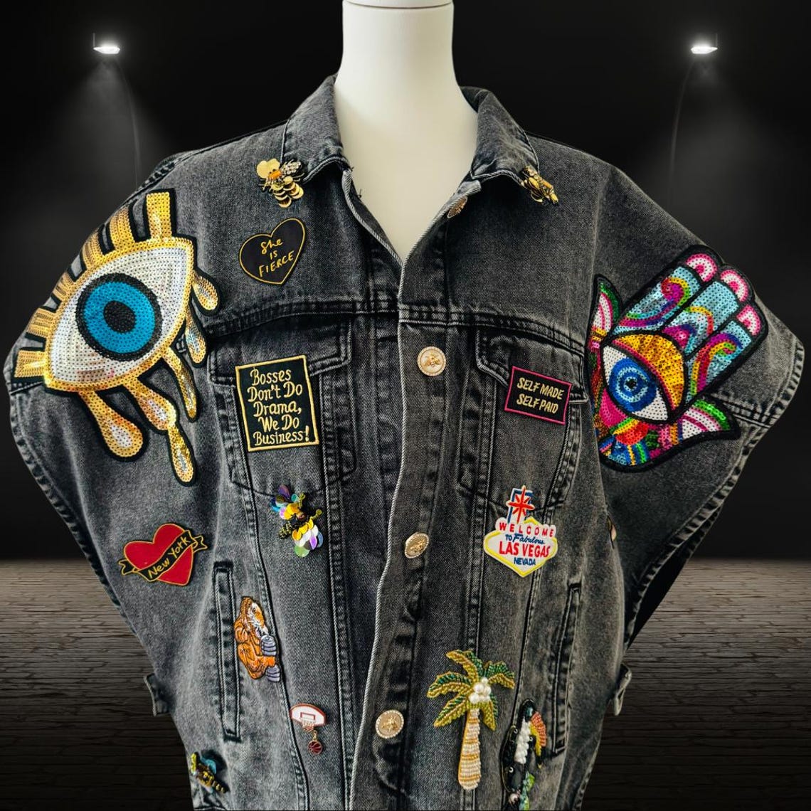 Cultural Fusion - Handcrafted Unique Custom Vest - Etsy