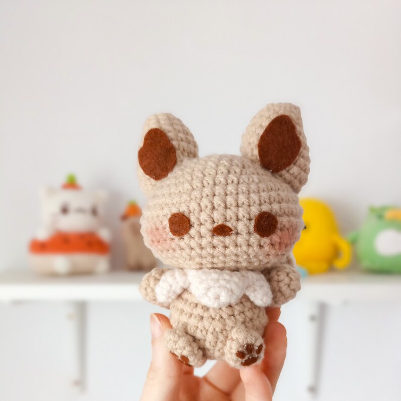 Crochet Eevee PDF PATTERN - Etsy