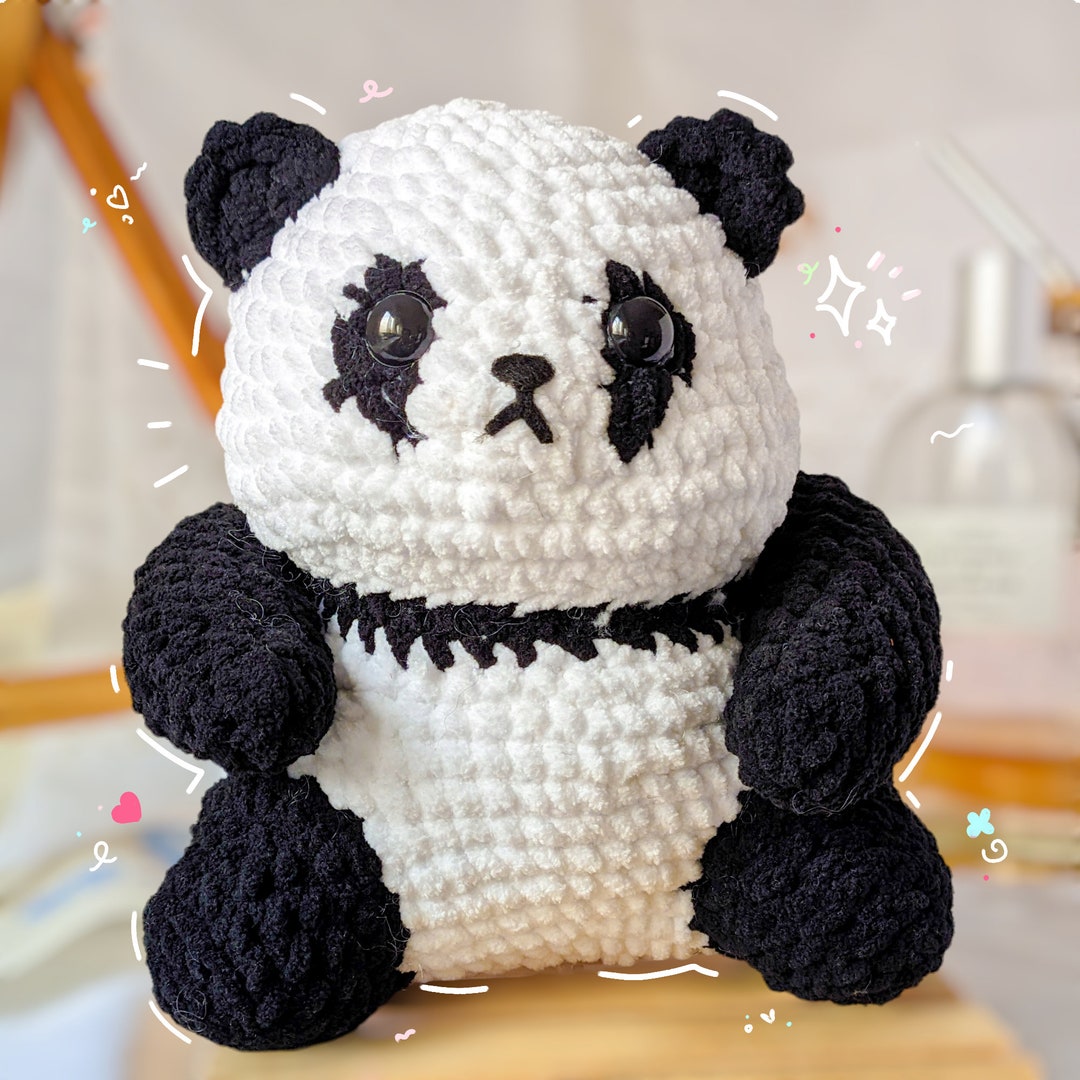 Panda Plushie Crochet/amigurumi - Etsy