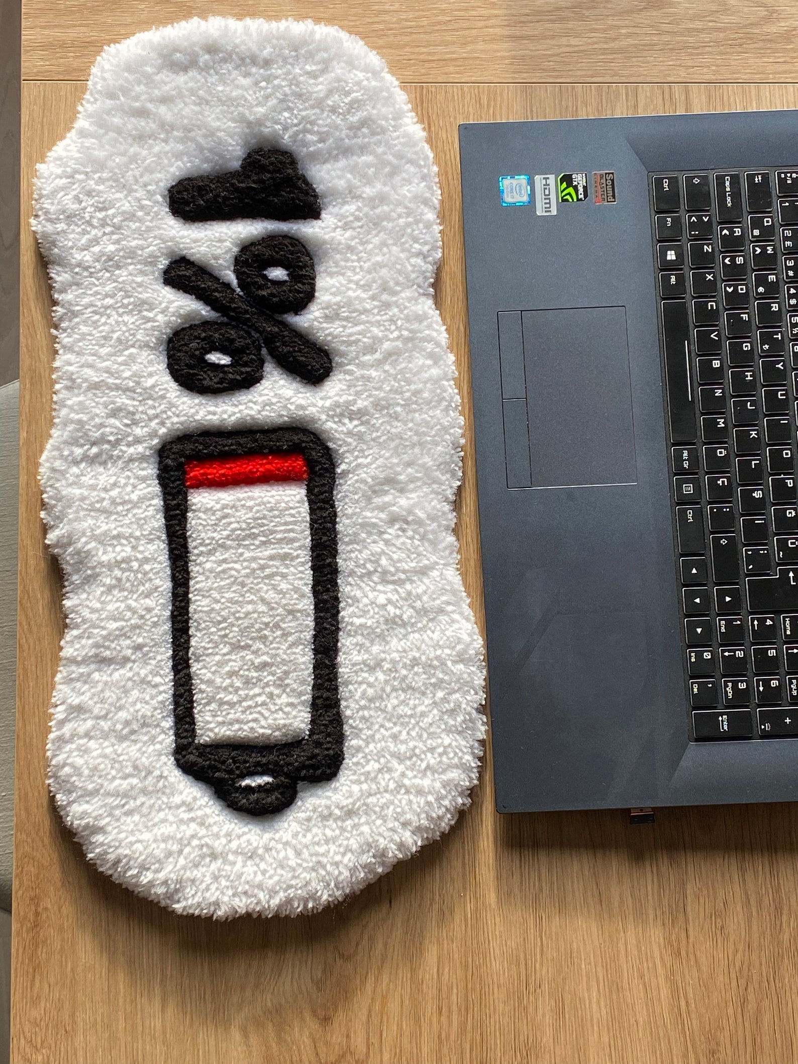 Custom Keyboard Tufted Rug, Personalized Tufted Rug, Valentines Day ...