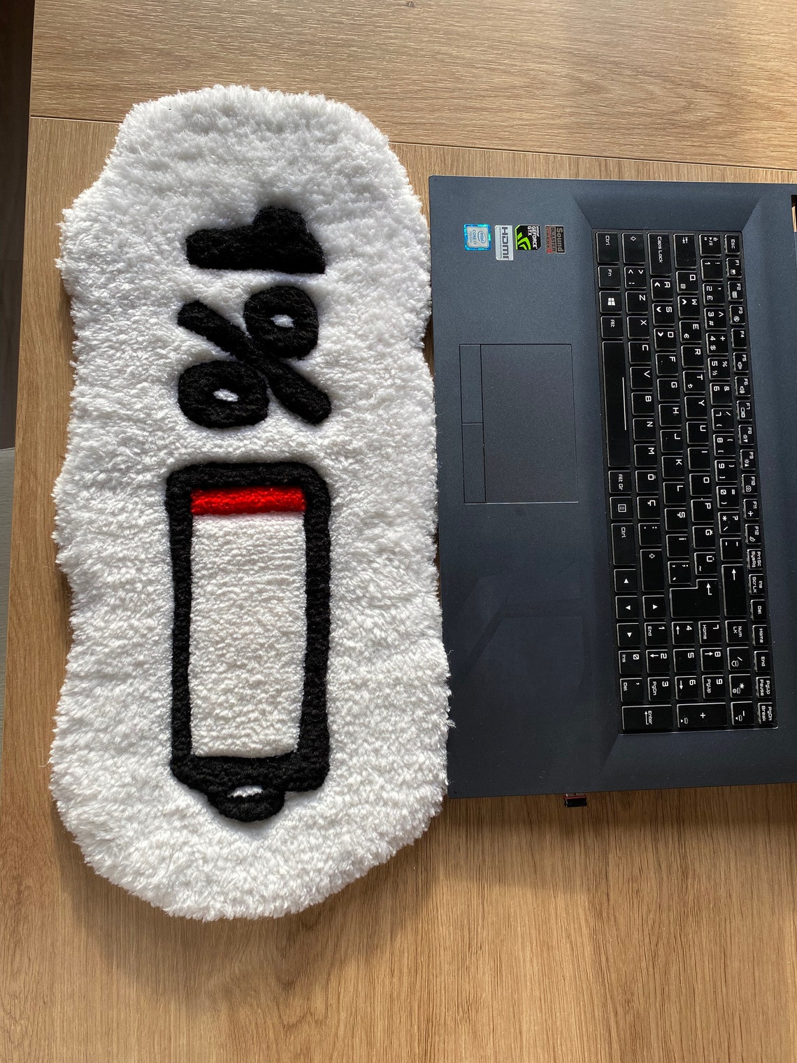 Custom Keyboard Tufted Rug, Personalized Tufted Rug, Valentines Day ...