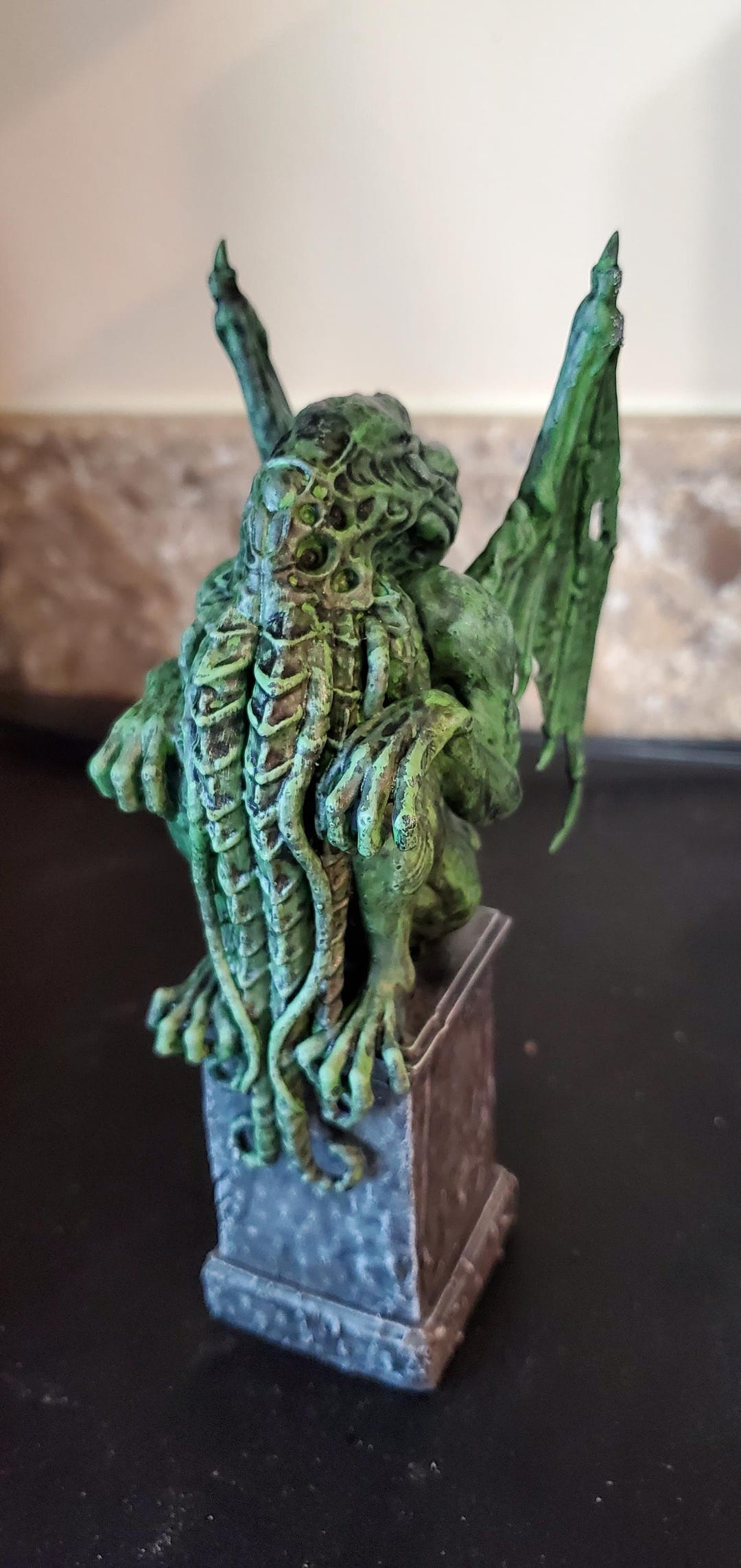 Cthulhu Statue - Hand Painted - Acrylic - Etsy