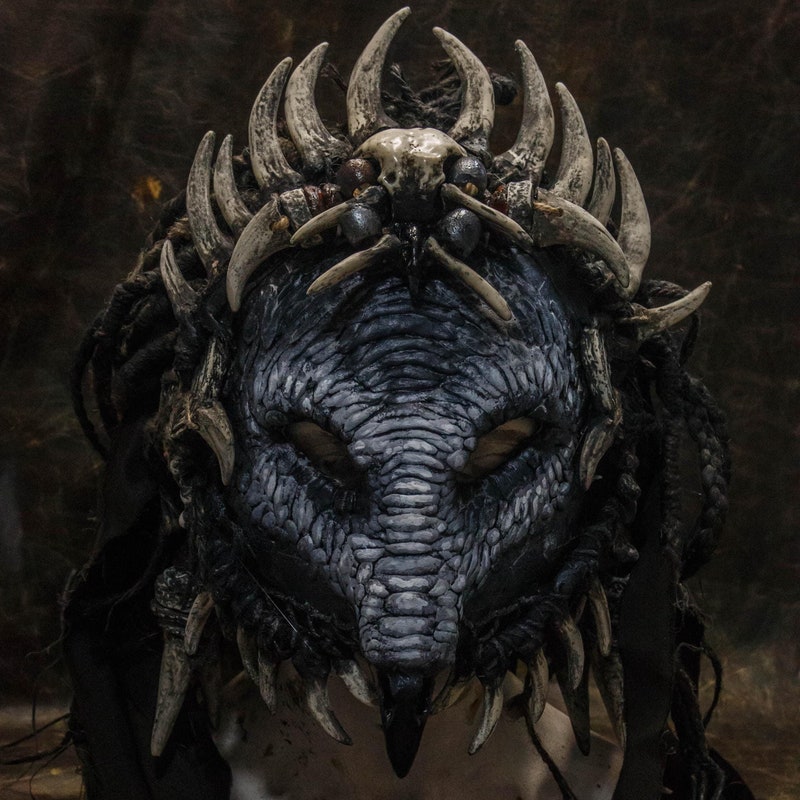 Bone Mask - Etsy