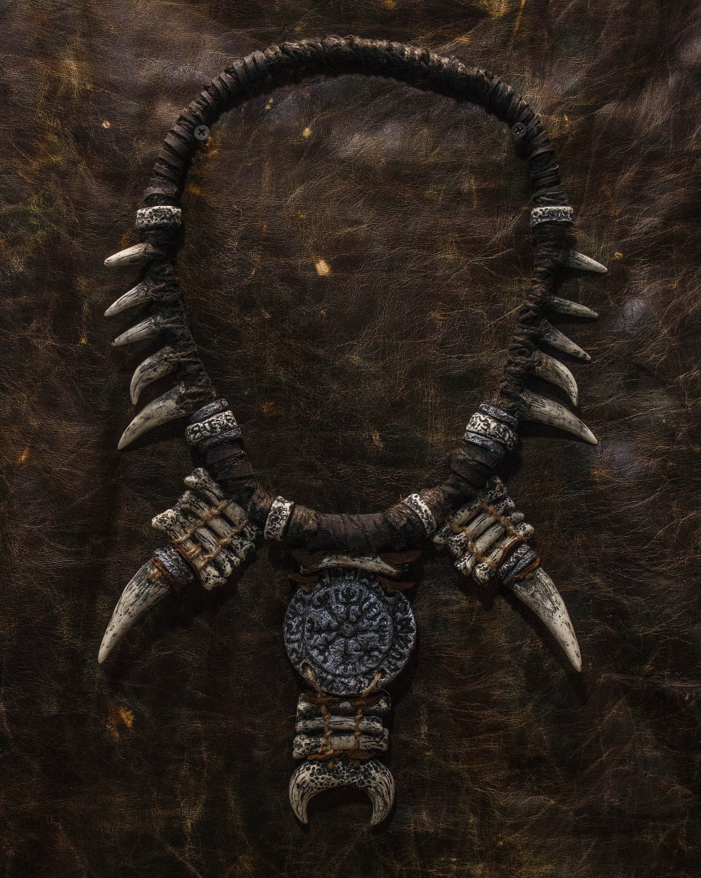 Shaman Necklace for LARP Fantasy Costume Tribal Accessories Bohemian ...