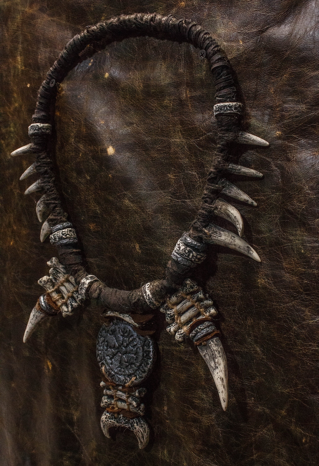 Shaman Necklace for LARP | Fantasy Costume | Tribal Accessories ...