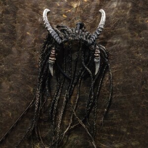 Shaman Costume Larp Products | Handmade Headband With Horns | Tribal ...