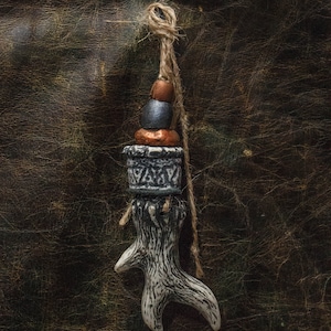 LARP Tribal Accessories Set | Amulets Fangs Claws | Bohemian Style Gift ...