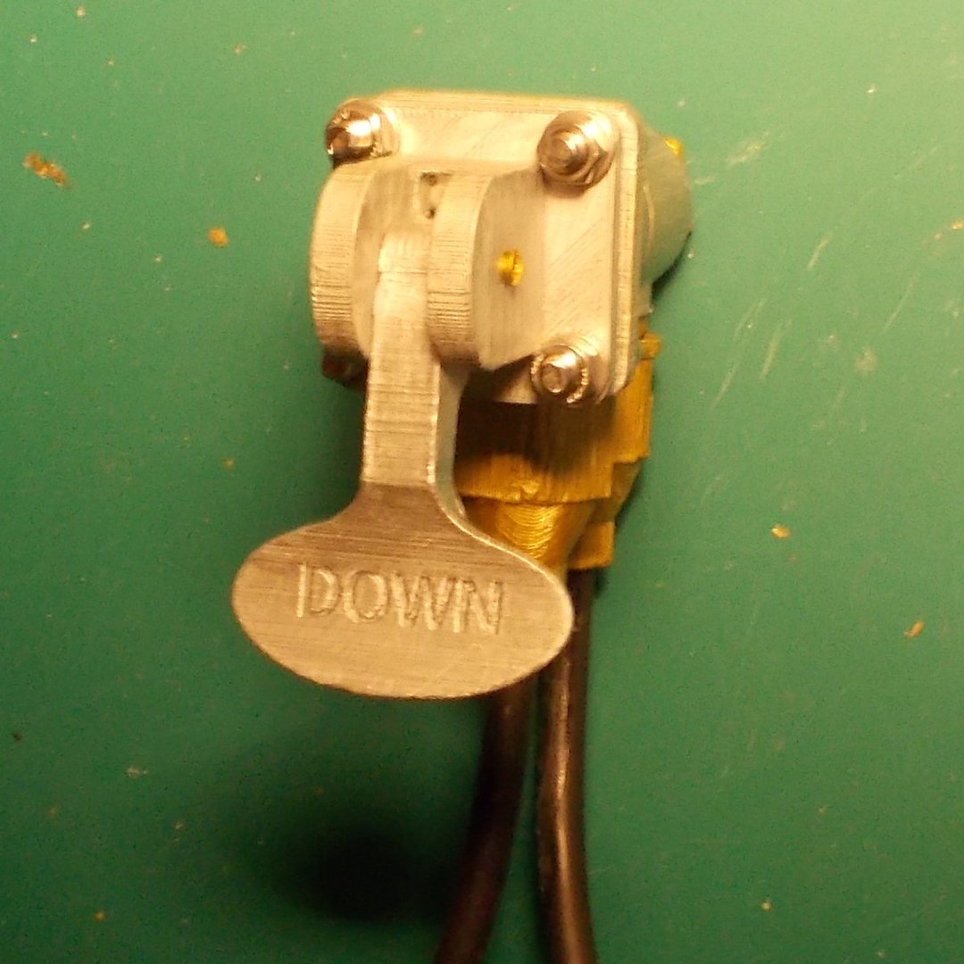 RAF Spitfire 3D Replica Cockpit Flaps Switch With Working Electrical ...