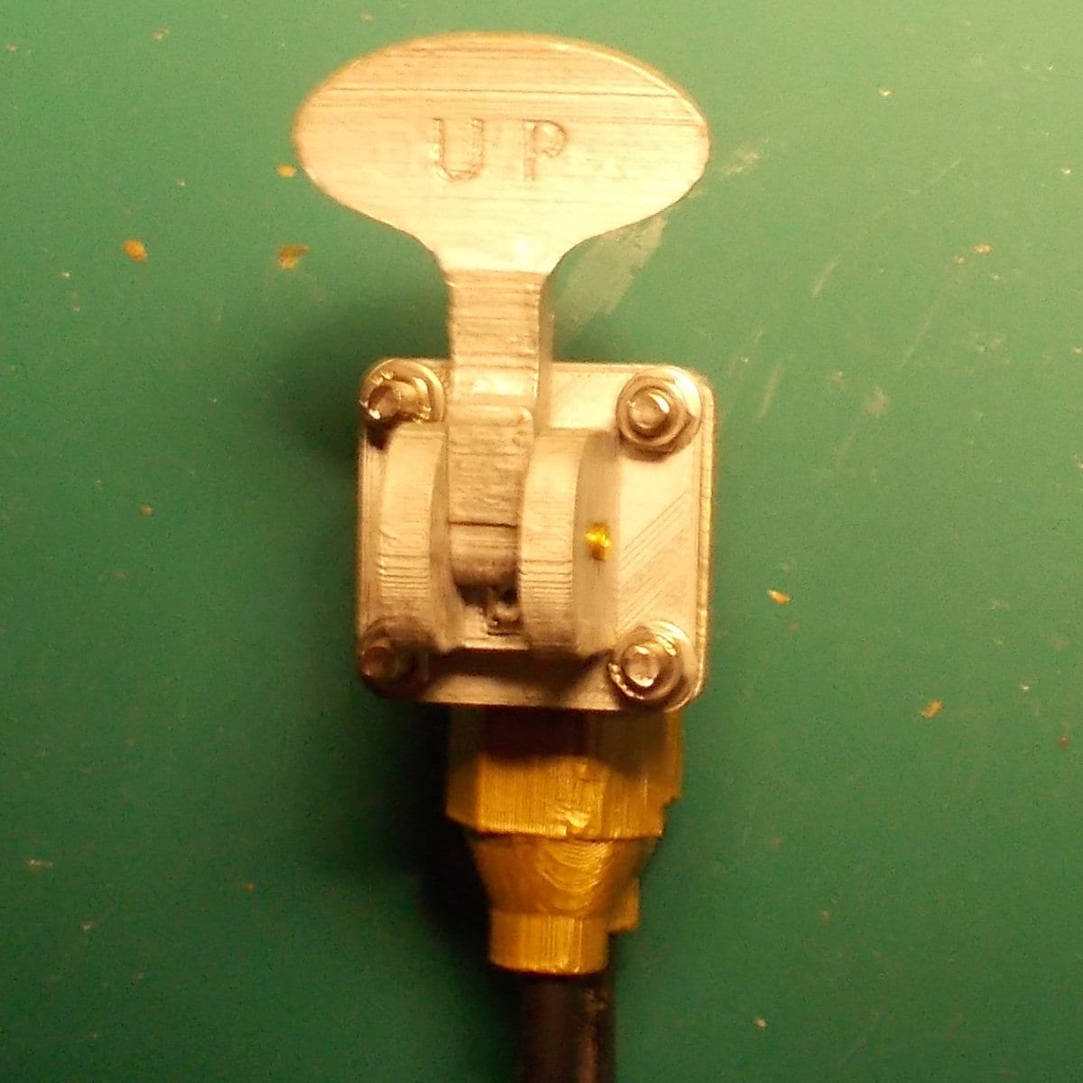 RAF Spitfire 3D Replica Cockpit Flaps Switch With Working Electrical ...