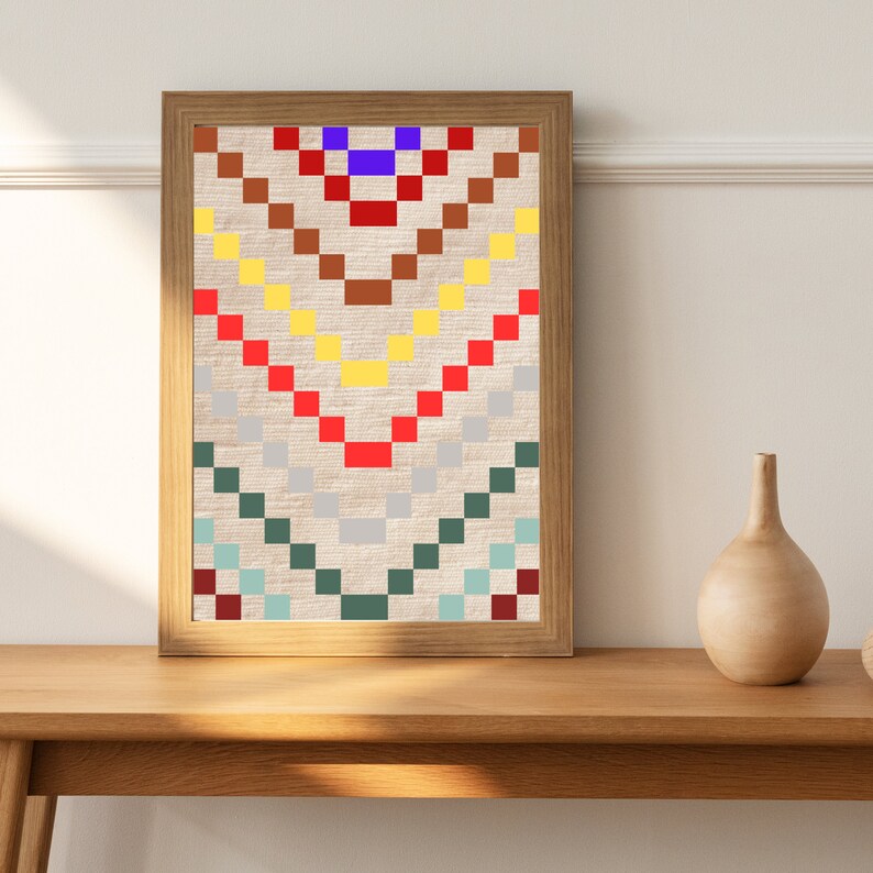 Bohoprints, Set of Boho Printable Wall Art, Maximalist Gallery Art Set ...
