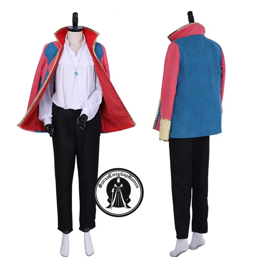 Wizard Howl Pendragon Cosplay Costume Howls Moving Castle - Etsy
