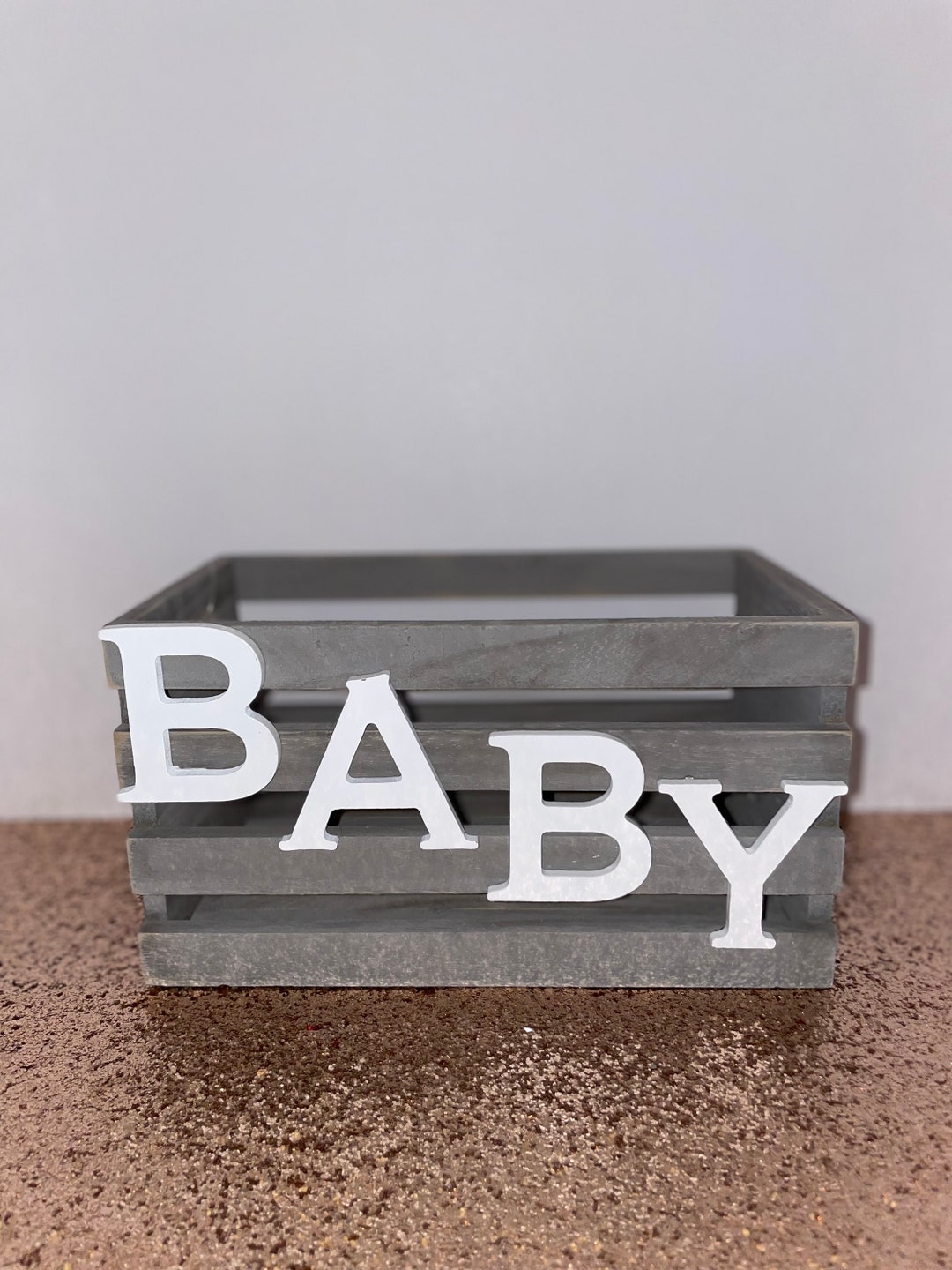 Personal Name Wooden Crate - Etsy