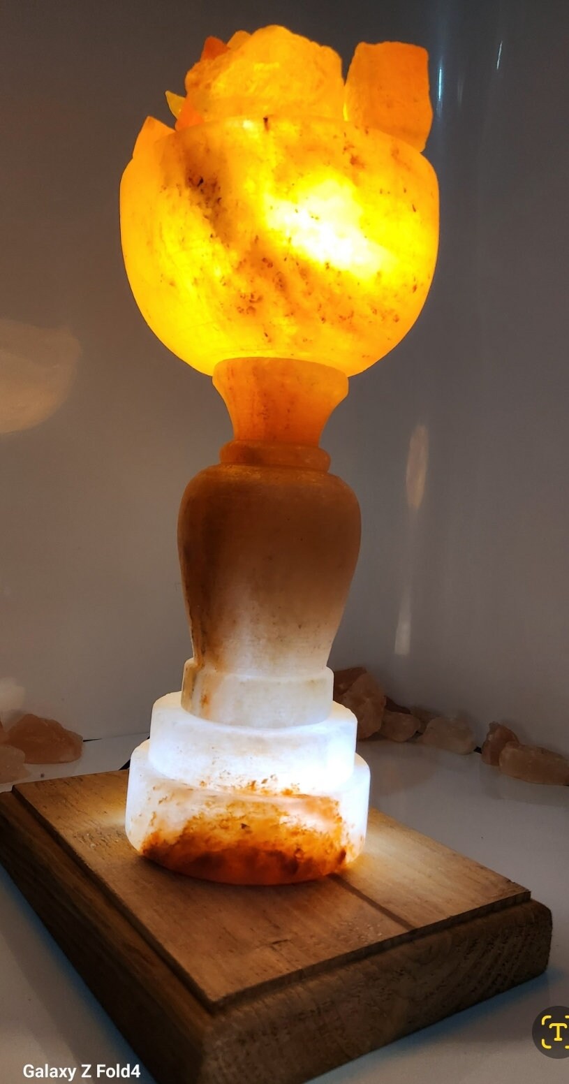 2 Foot Lamp Salt Lamp - Etsy