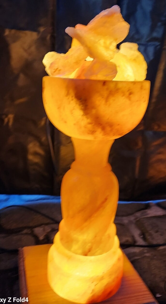 2 Foot Lamp Salt Lamp - Etsy