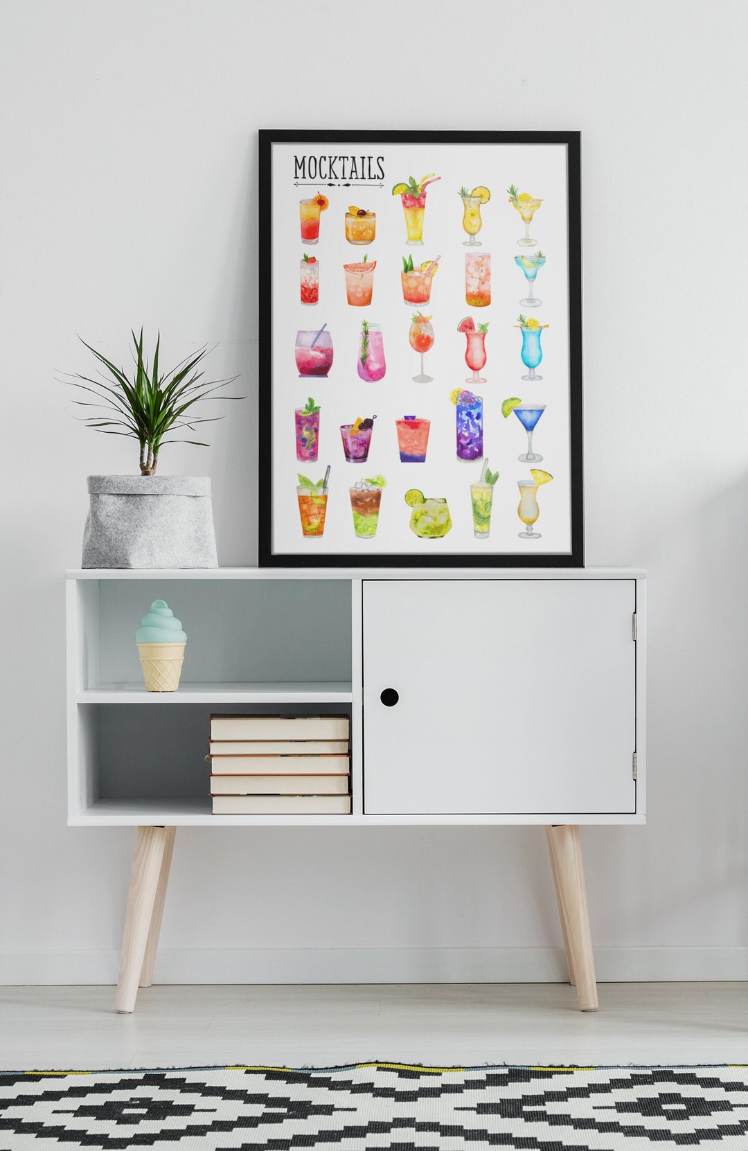 Mocktails , Large Printable Art, Downloadable Prints, Digital Download ...