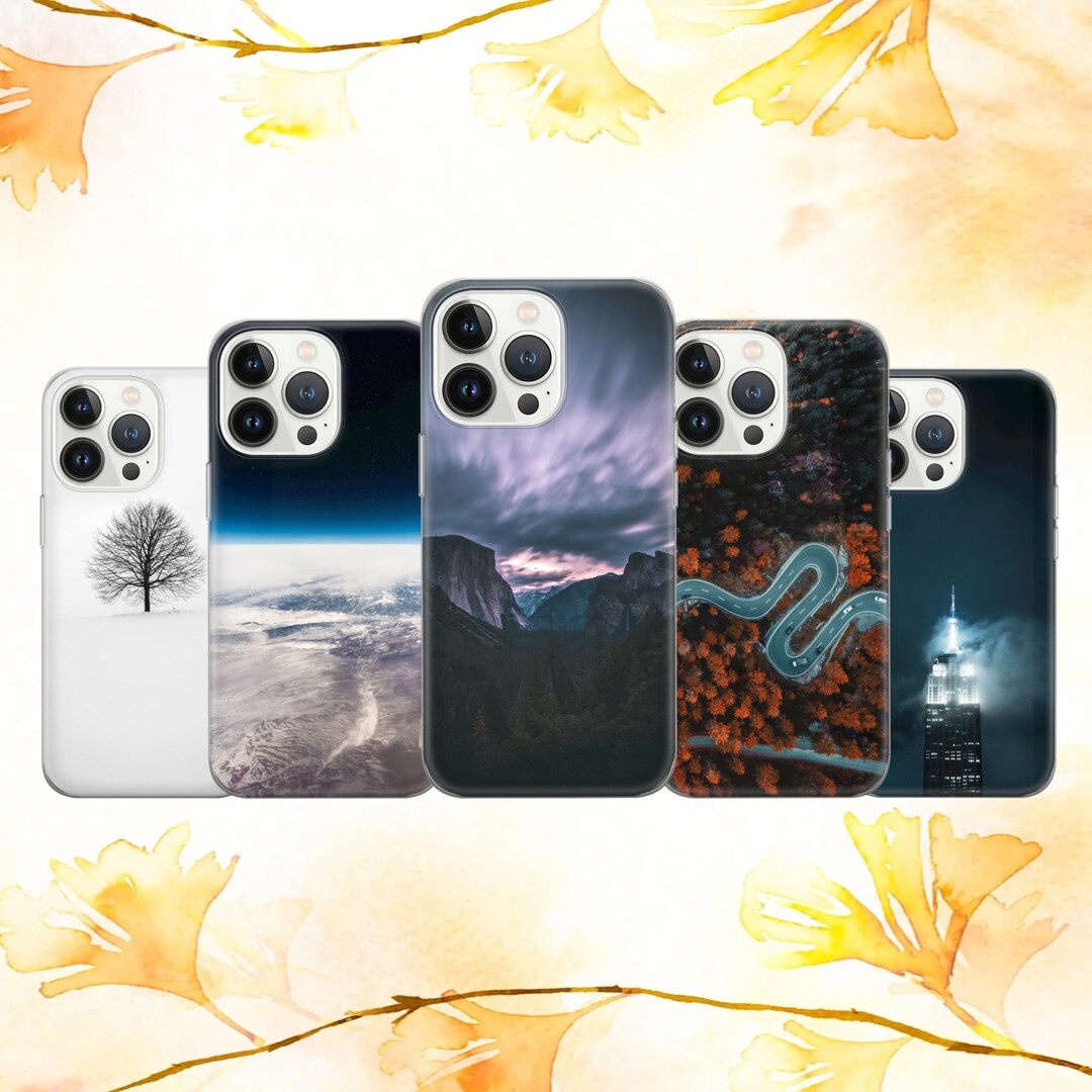 Landscape Phone Case Mountains Nature, Forest Cover Iphone15pro Max, 14 ...