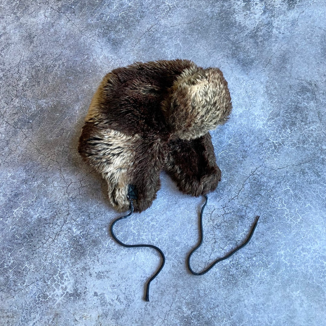 Vintage Fuzzy Lil Peep Style Ushanka Trapper Mohair Hat - Etsy