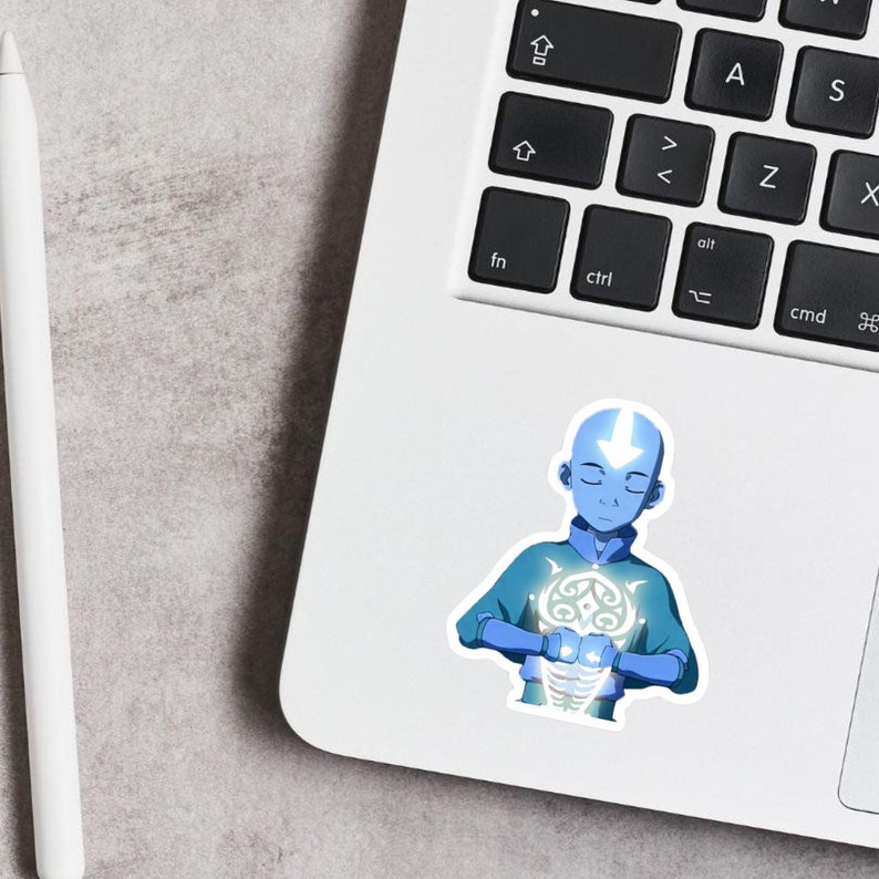 21 Stickers Avatar, the Last Airbender Aang Stickers for PC and Water ...