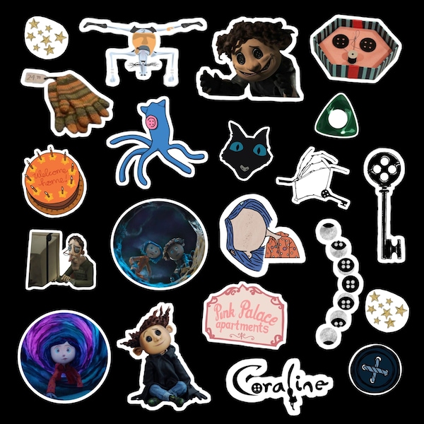 Coraline Stickers - Etsy