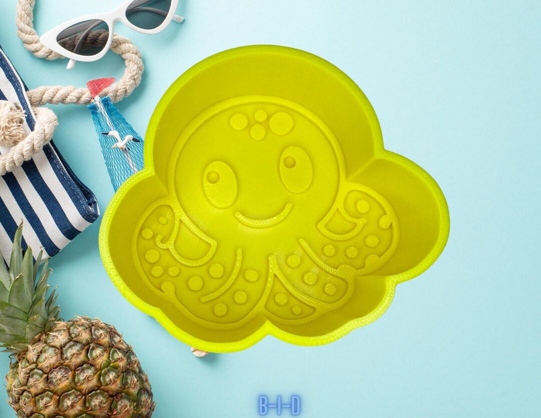 Bath Bomb Mold - Octopus - Etsy