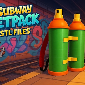 Subway Surfer Spray Can - Etsy