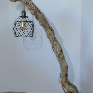 Troll Lamp. Driftwood Floor Lamp, Sustainable Design, Wood Art ...