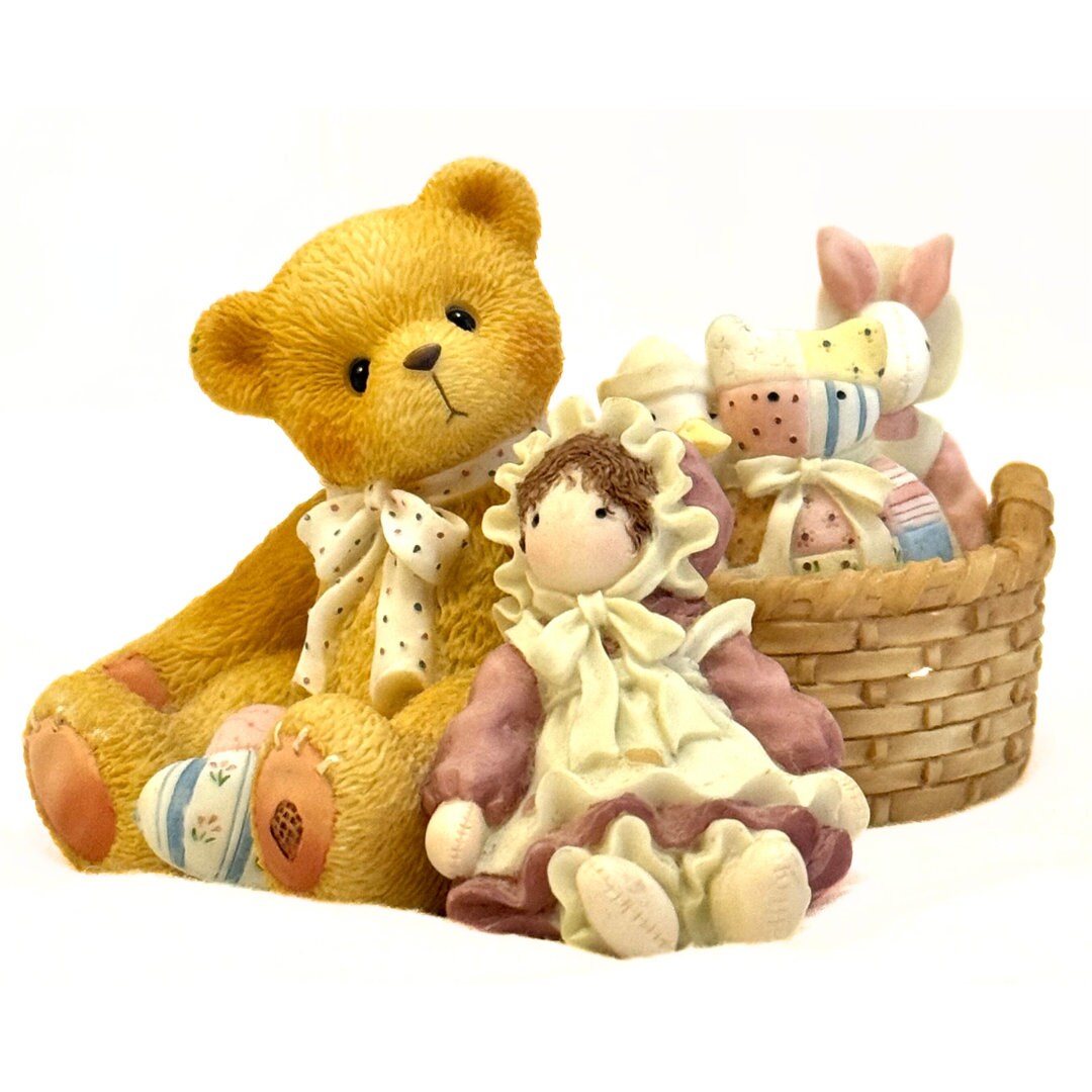CHERISHED TEDDIES - Friendship Teddy Bear Figurine / Priscilla Hillman ...