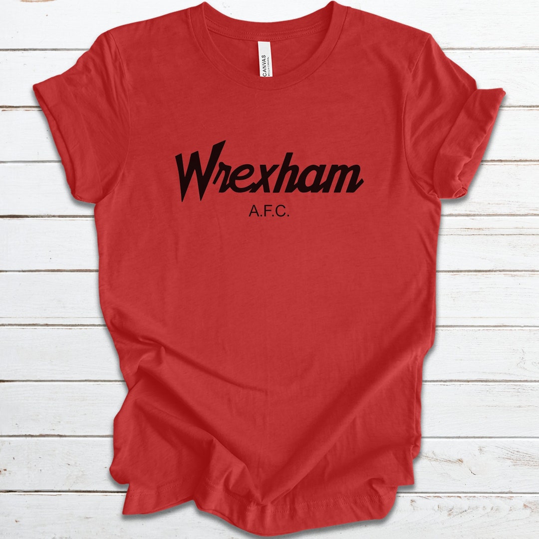 Wrexham AFC T-shirt Fan of Wrexham AFC Tee Wrexham Logo T-shirt Wrexham ...