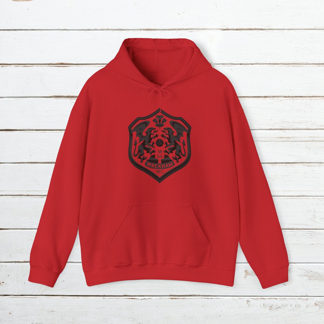 Wrexham AFC Hoodie | Fan of Wrexham AFC Sweatshirt | Wrexham Logo Shirt ...