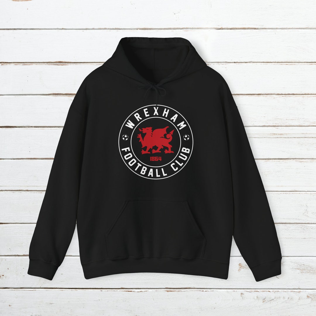 Wrexham Football Club Hoodie | Fan of Wrexham AFC Sweatshirt | Wrexham ...