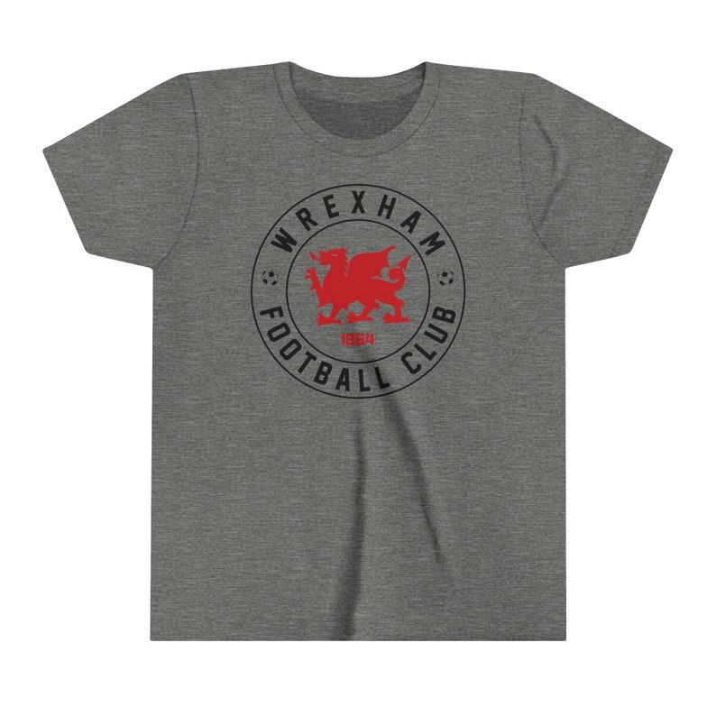 YOUTH SIZES | Wrexham Football Club T-shirt | Fan of Wrexham AFC Tee ...