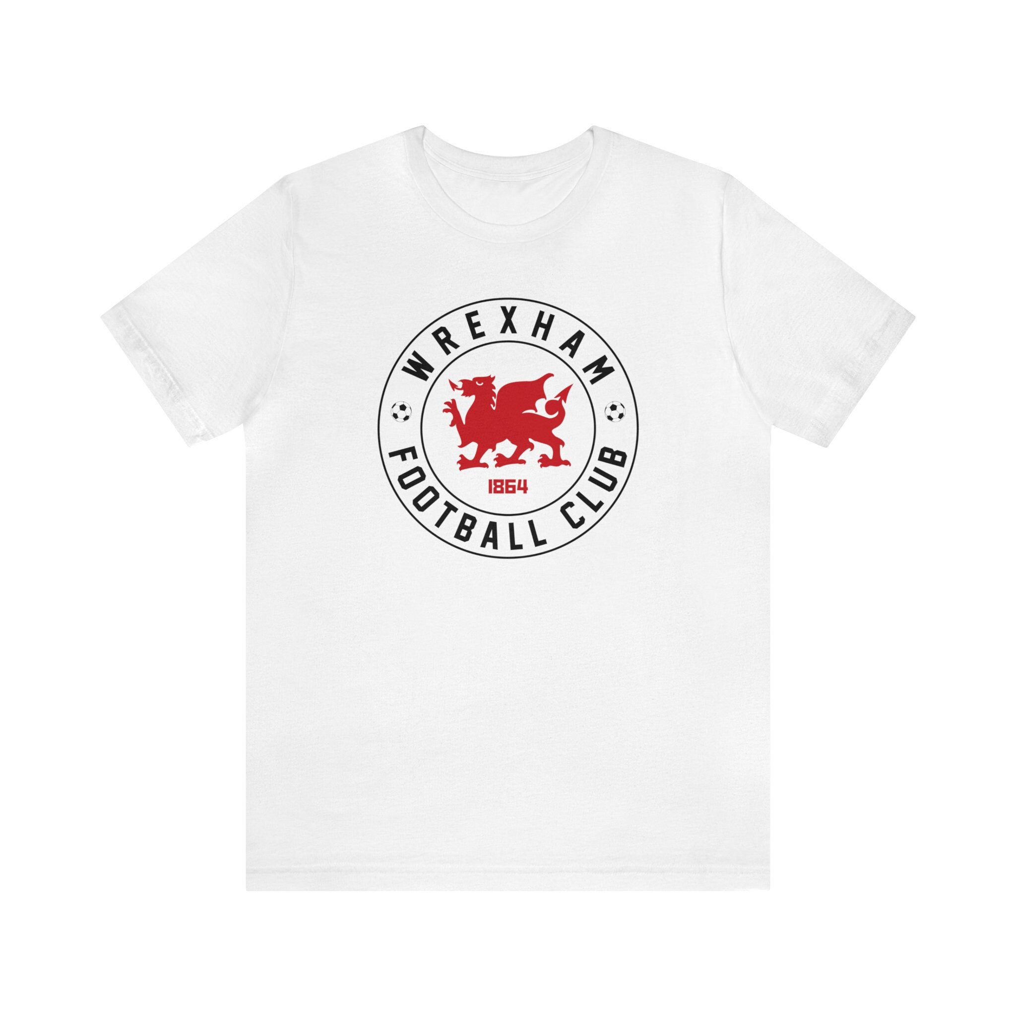 Wrexham Football Club T-shirt | Fan of Wrexham AFC Tee | Wrexham Logo T-shirt | Wrexham Wales ...