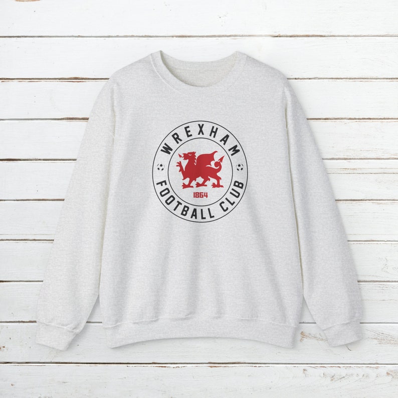 Wrexham Football Club Sweatshirt | Fan of Wrexham AFC Sweatshirt | Wrexham Crewneck | Wrexham ...
