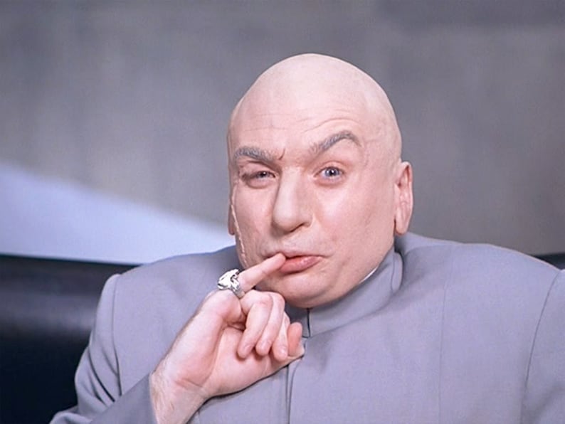 Austin Powers, Doctor Evil Pinky Ring (3D Printing DIGITAL FILE ...