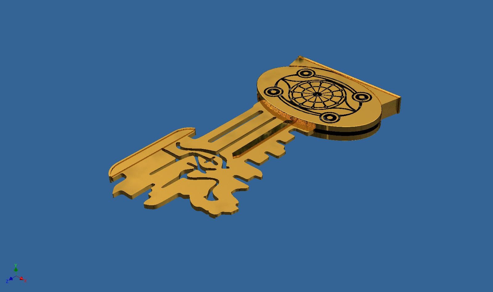 Thirteen Ghosts House Key (3D Printing DIGITAL FILE! Instant Download ...