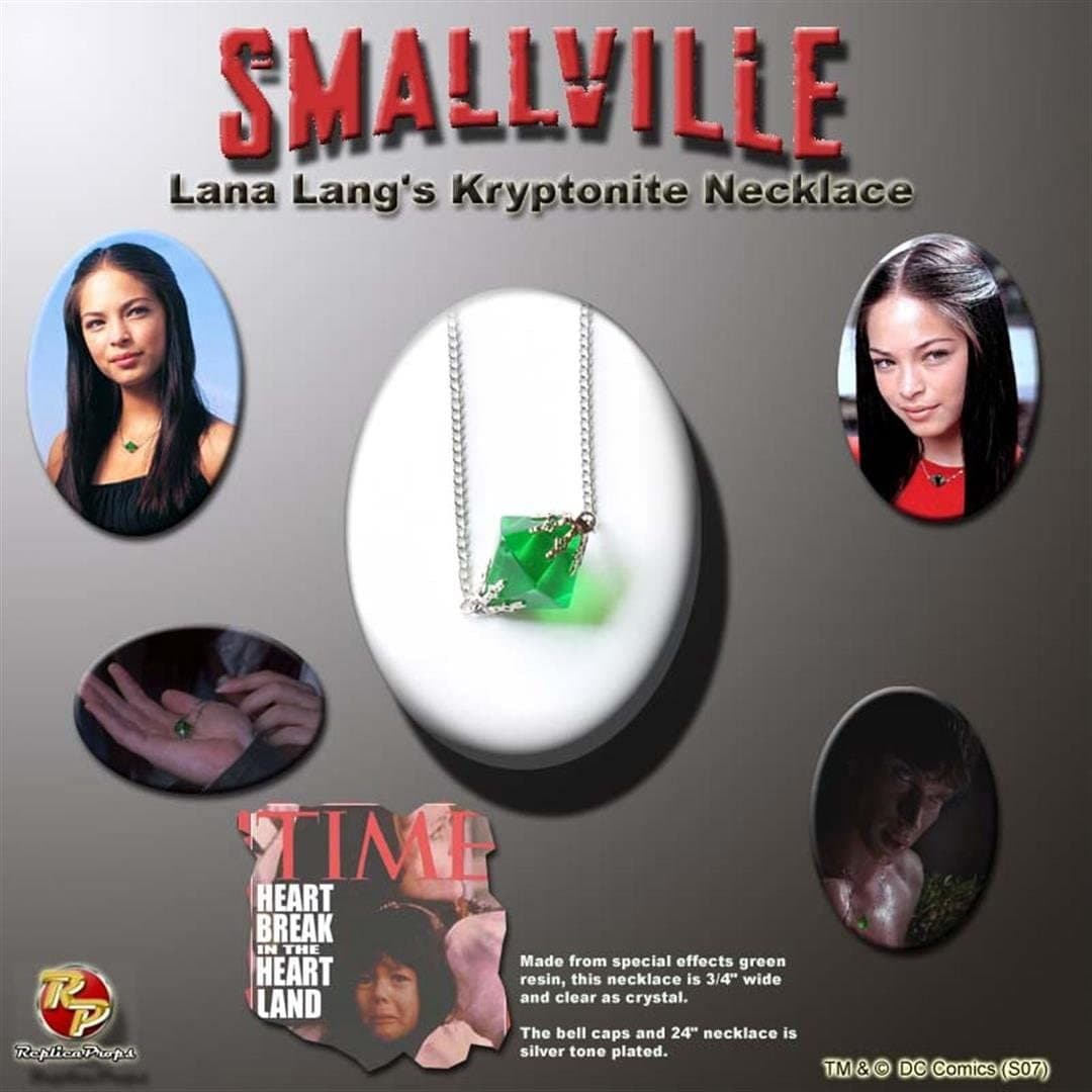 Smallville Lana Lang's Kryptonite Necklace Replica Prop - Etsy