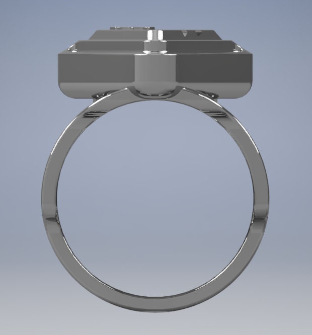 Austin Powers, Doctor Evil Pinky Ring (3D Printing DIGITAL FILE ...