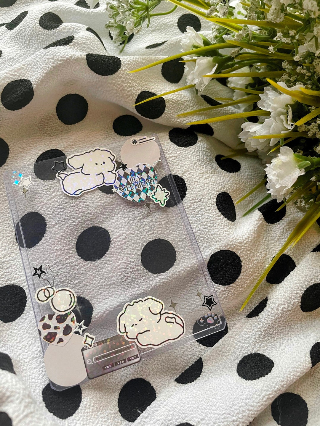 Black and White Deco Top Loader - Etsy