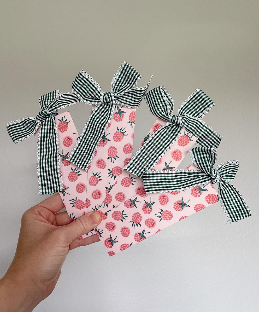Raspberry Stripes - Etsy