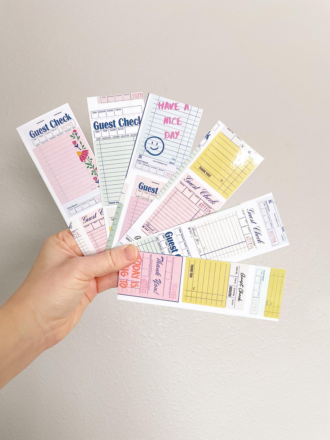 Check Please: Two-sided Page Saver - Etsy