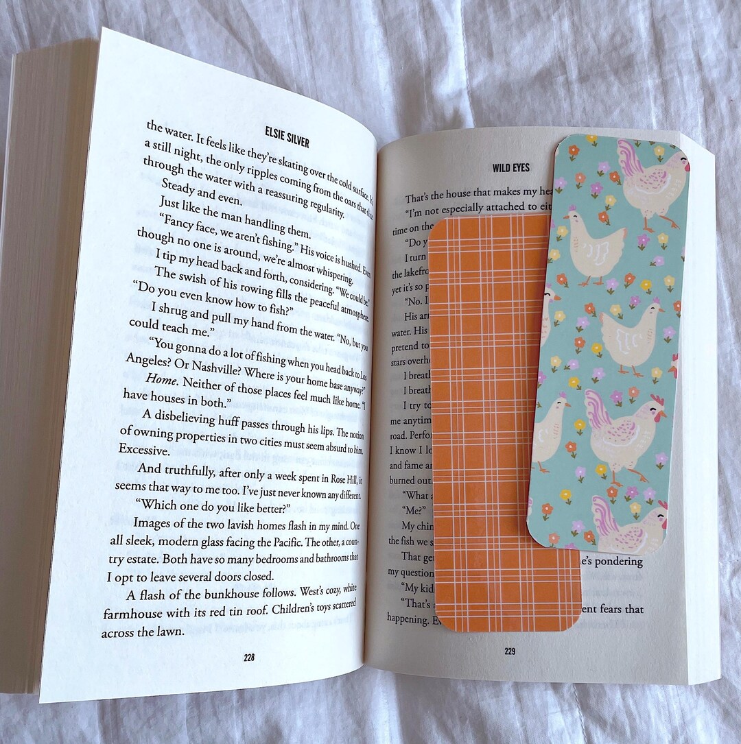 Cutesy Hens Bookmark - Etsy