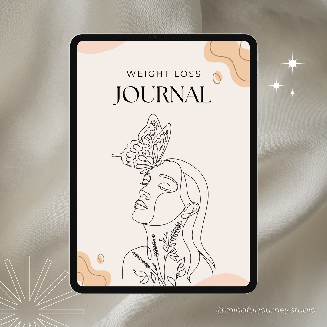 Pastel Weight Loss Digital Planner - for Ipad, Goodnotes, Notability ...